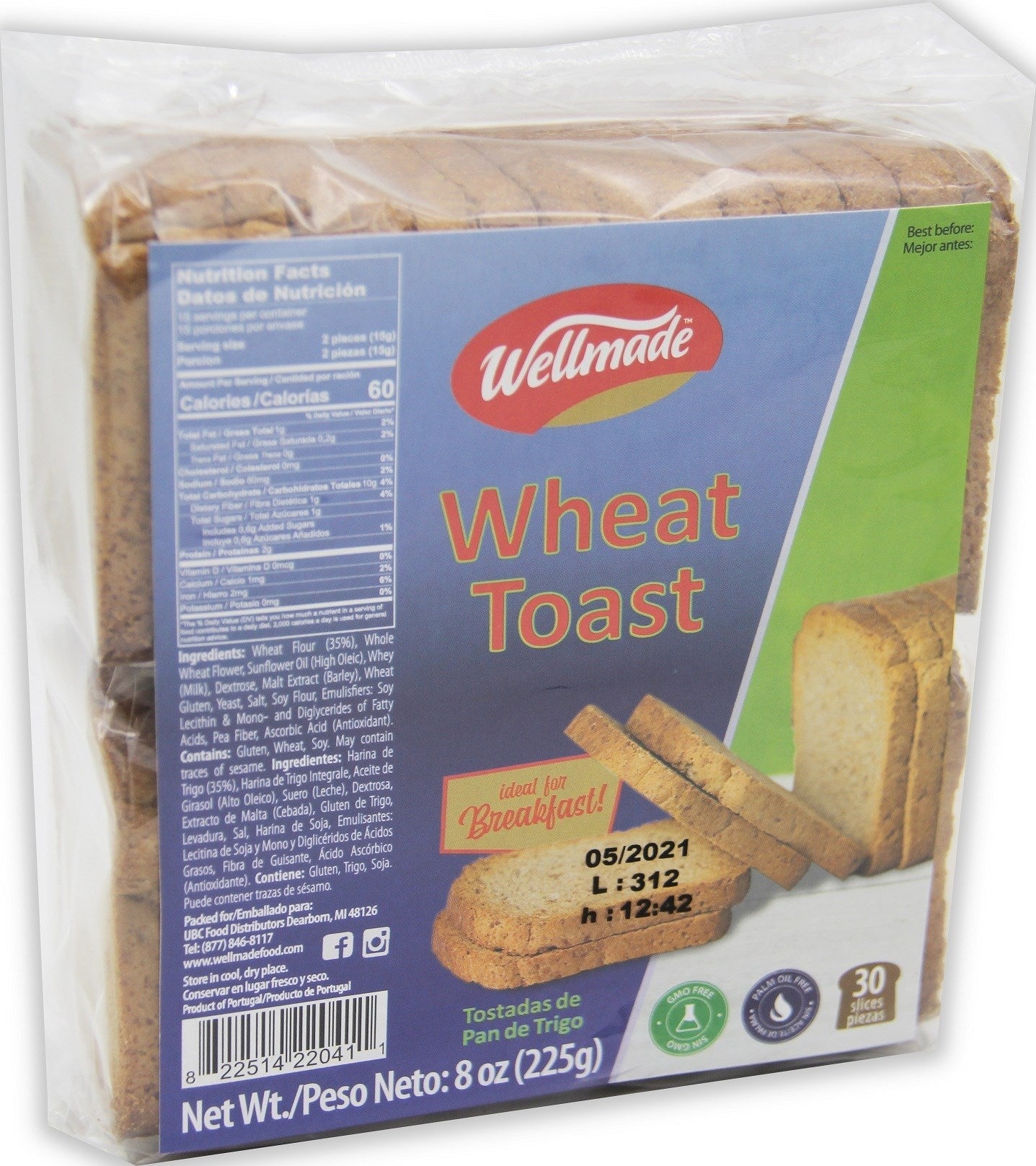 Wellmade Toast (8 oz) – Buffalo Fresh Markets